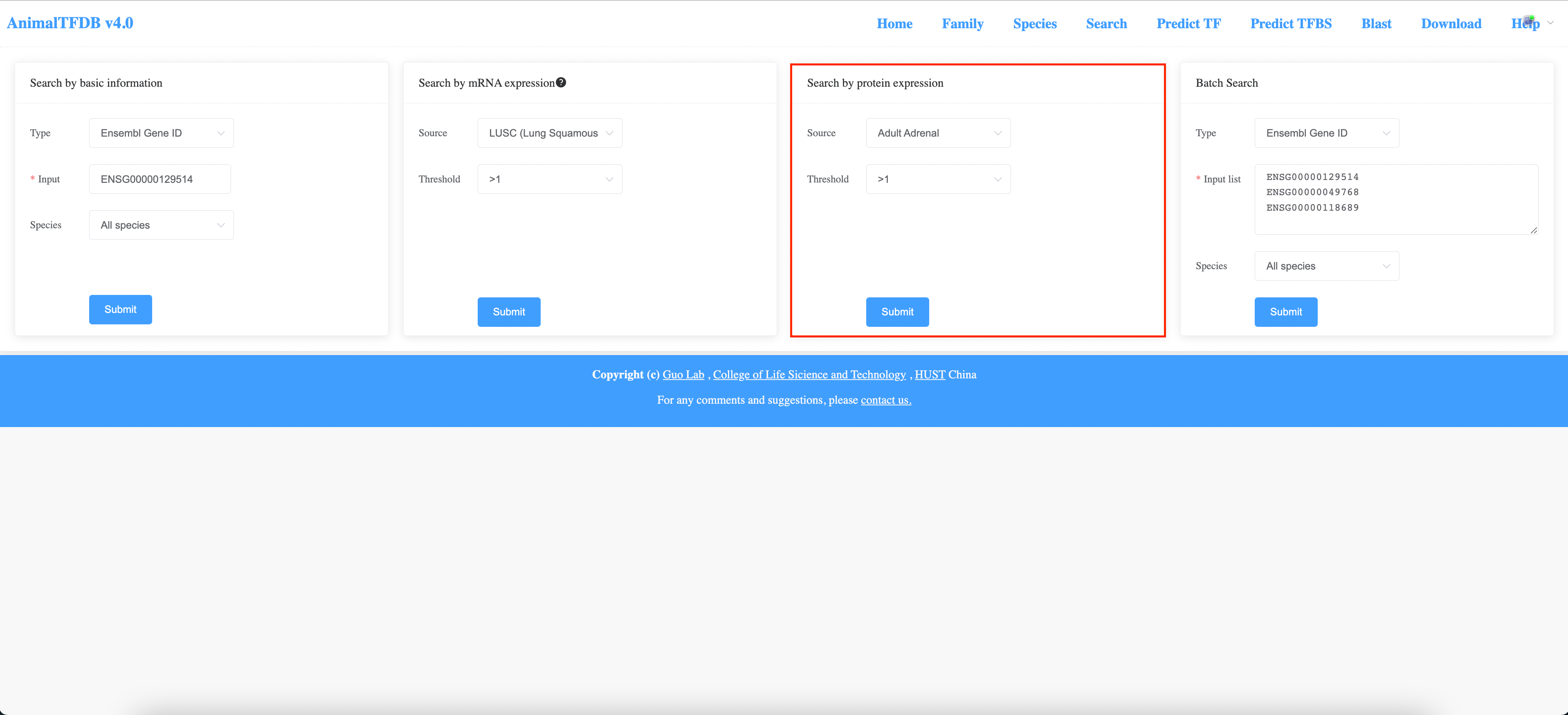 AnimalTFDB v4.0 | OMG！我最爱的转录因子数据库更新啦！~（附使用指南）（二）_tfdb数据库-CSDN博客